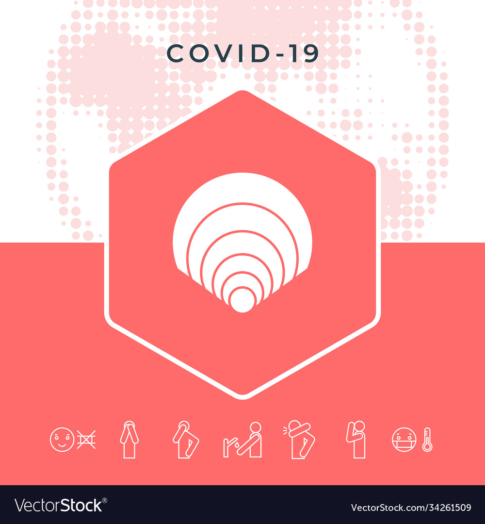 Shell icon elements for your design Royalty Free Vector