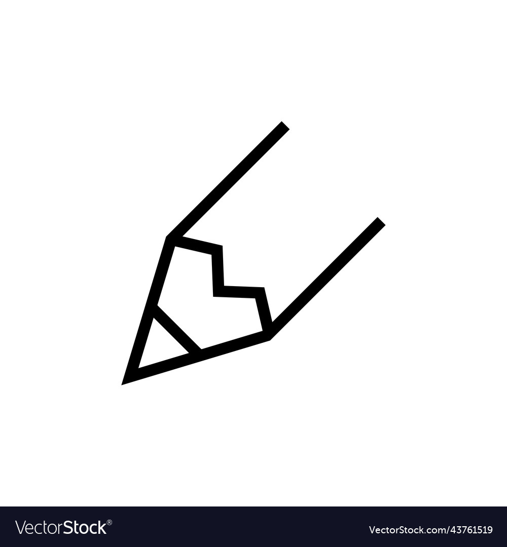 Pen icon flat design style Royalty Free Vector Image Pen icon flat design style Royalty Free Vector Image