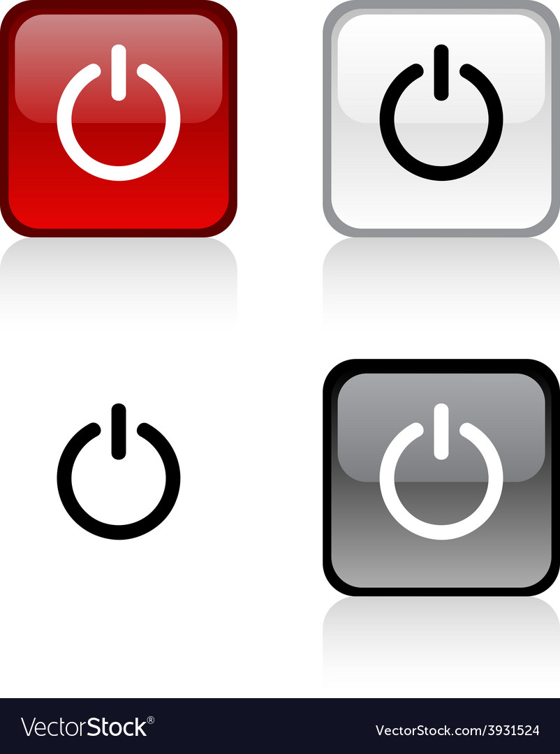 Switch button Royalty Free Vector Image - VectorStock