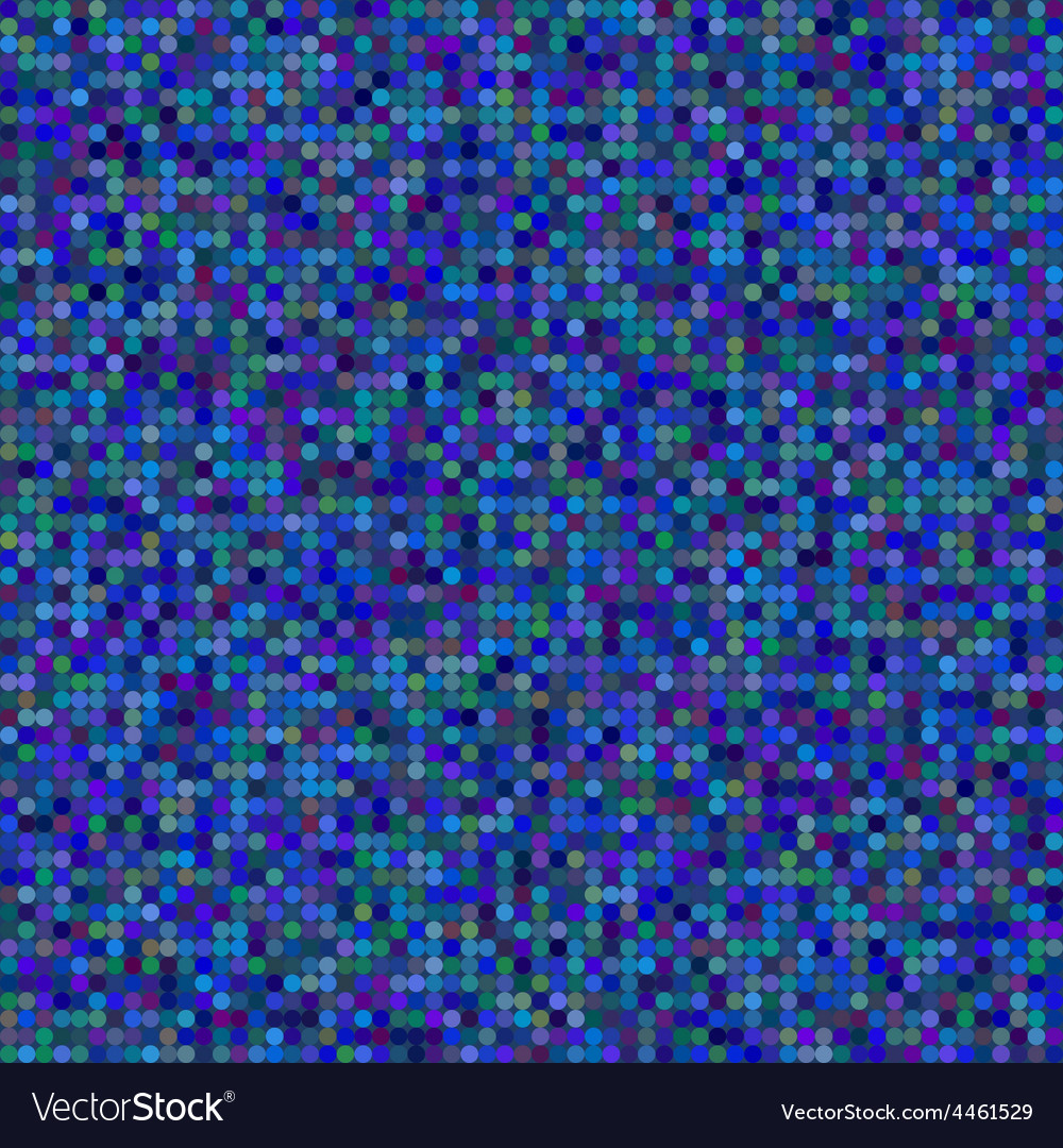 Seamless blue polka dot pattern Royalty Free Vector Image