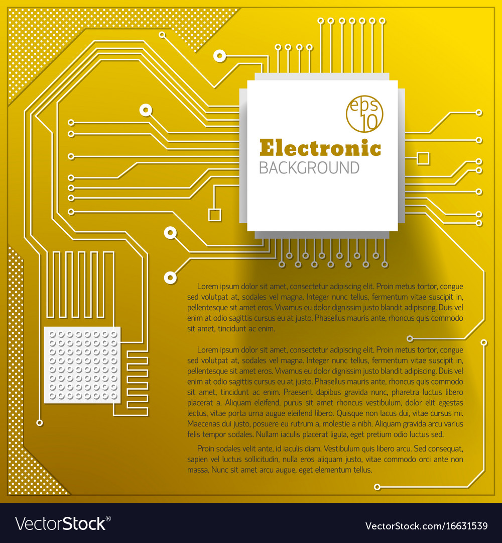 Electric board background Royalty Free Vector Image
