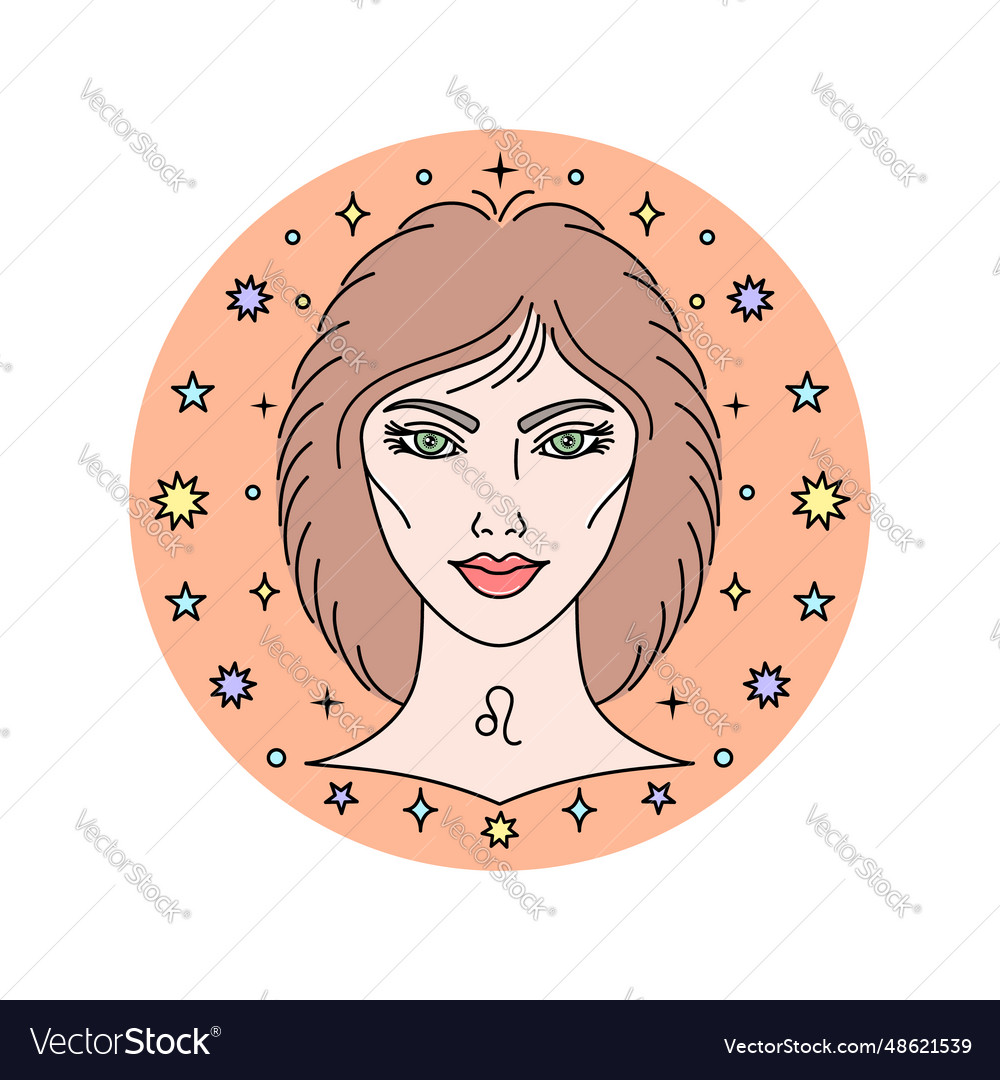 Leo zodiac sign Royalty Free Vector Image - VectorStock Leo zodiac sign Royalty Free Vector Image - VectorStock