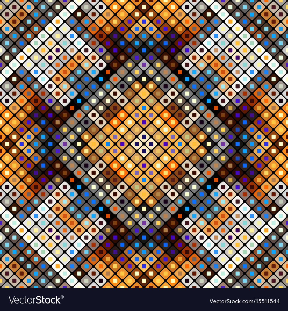 Geometric abstract pattern Royalty Free Vector Image