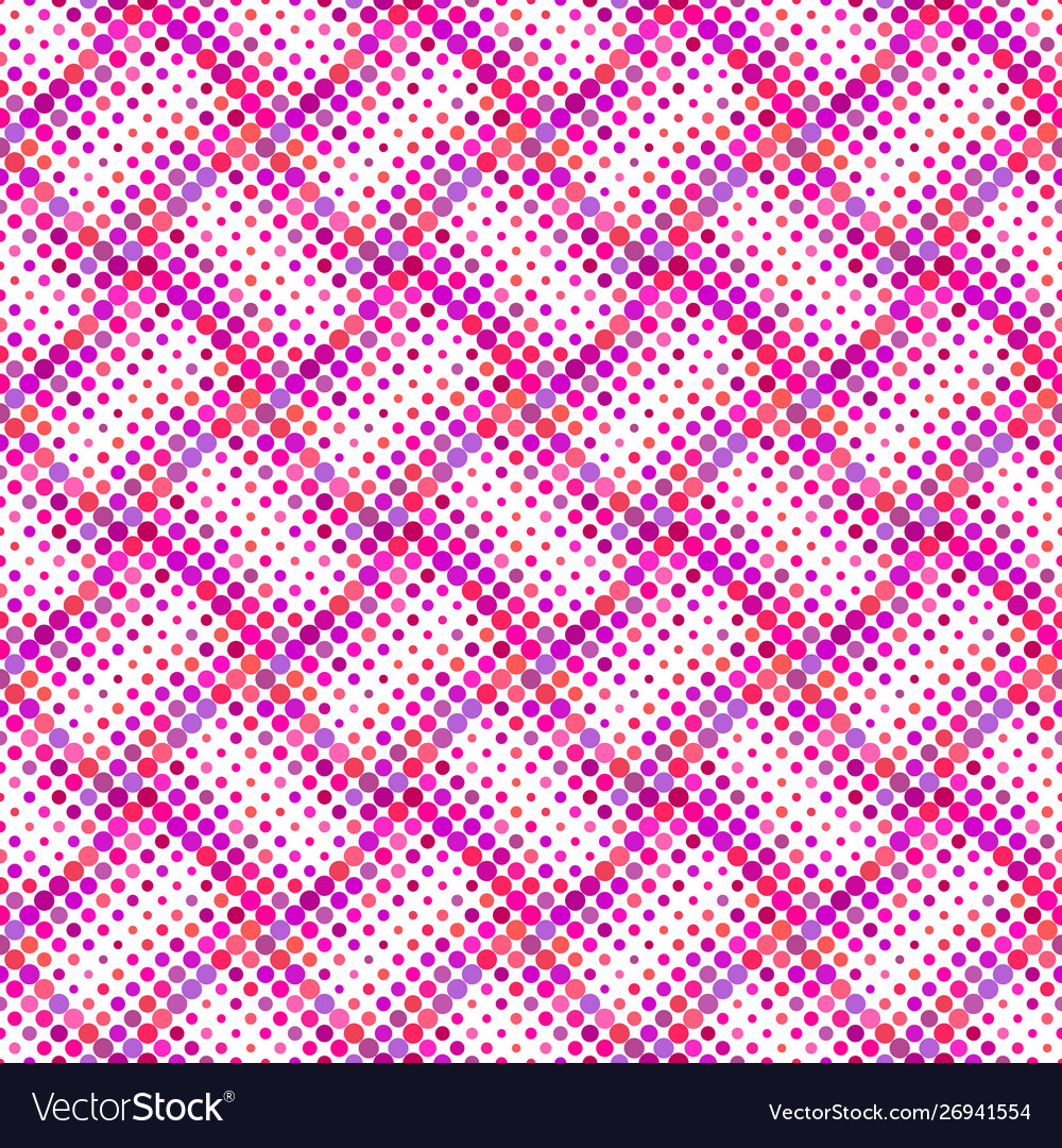 Geometrical seamless abstract dot pattern Vector Image