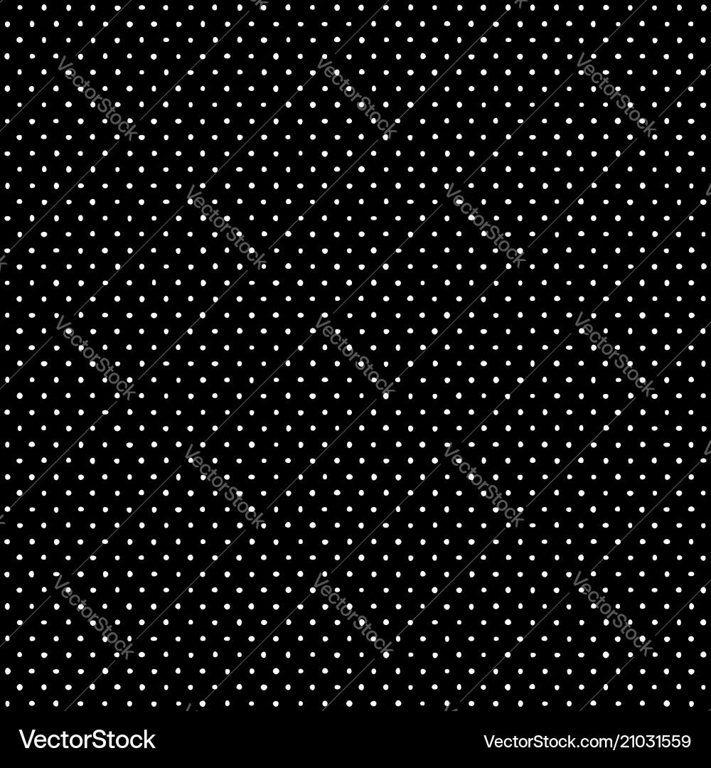 Black and white polka dots pattern Royalty Free Vector Image