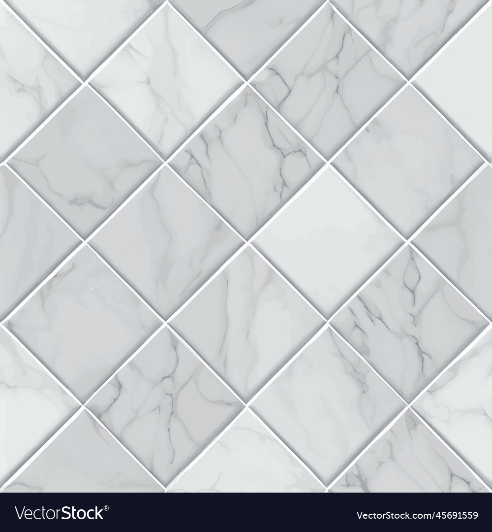 Light marble tile texture pattern background Vector Image