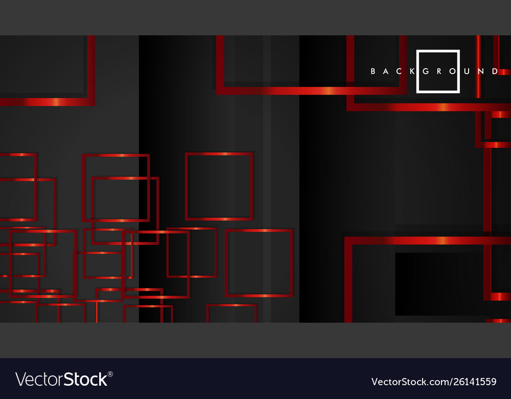 Modern abstract squares backgrounds with a black Vector Image