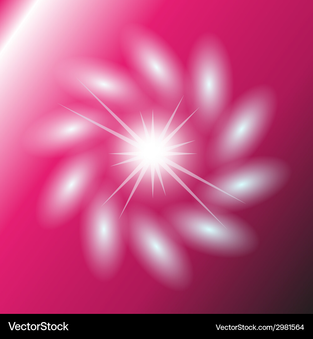 Abstract pink background lighting swirl flare Vector Image