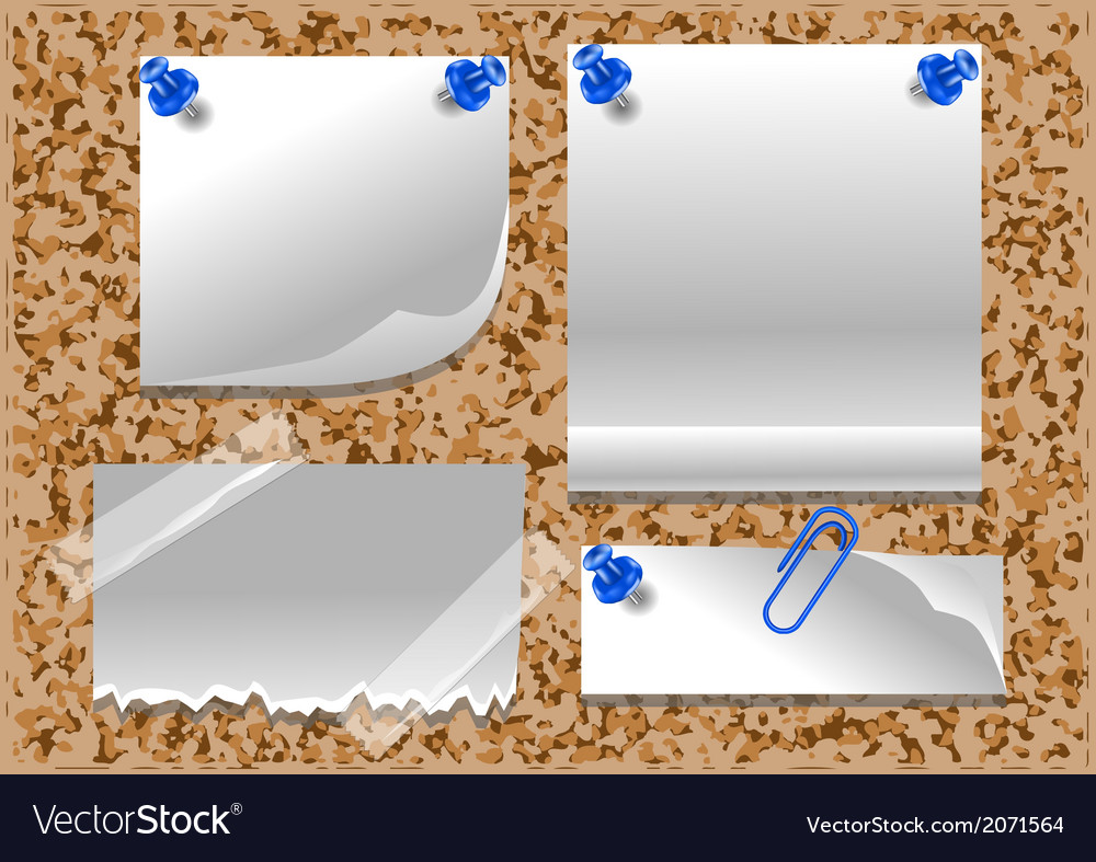 Post it note Royalty Free Vector Image - VectorStock
