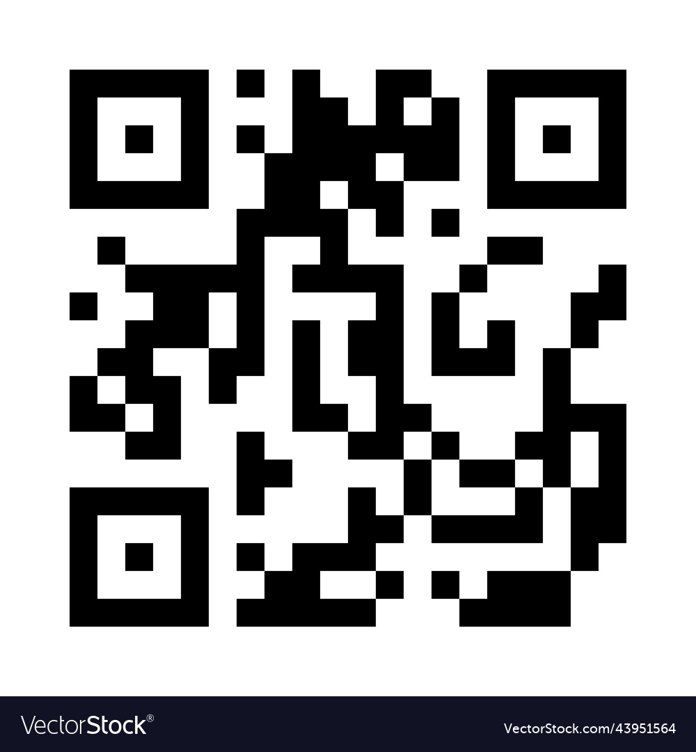 Qr code Royalty Free Vector Image - VectorStock