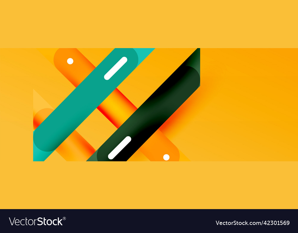 Background overlapping lines dynamic Royalty Free Vector
