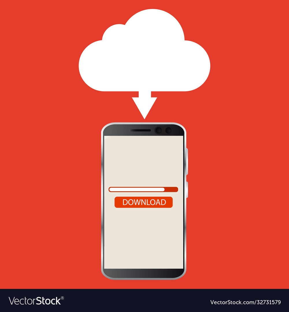 Network configuration cloud computing technology Vector Image