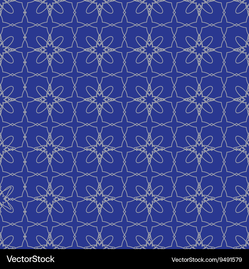 Vintage blue and white background Royalty Free Vector Image