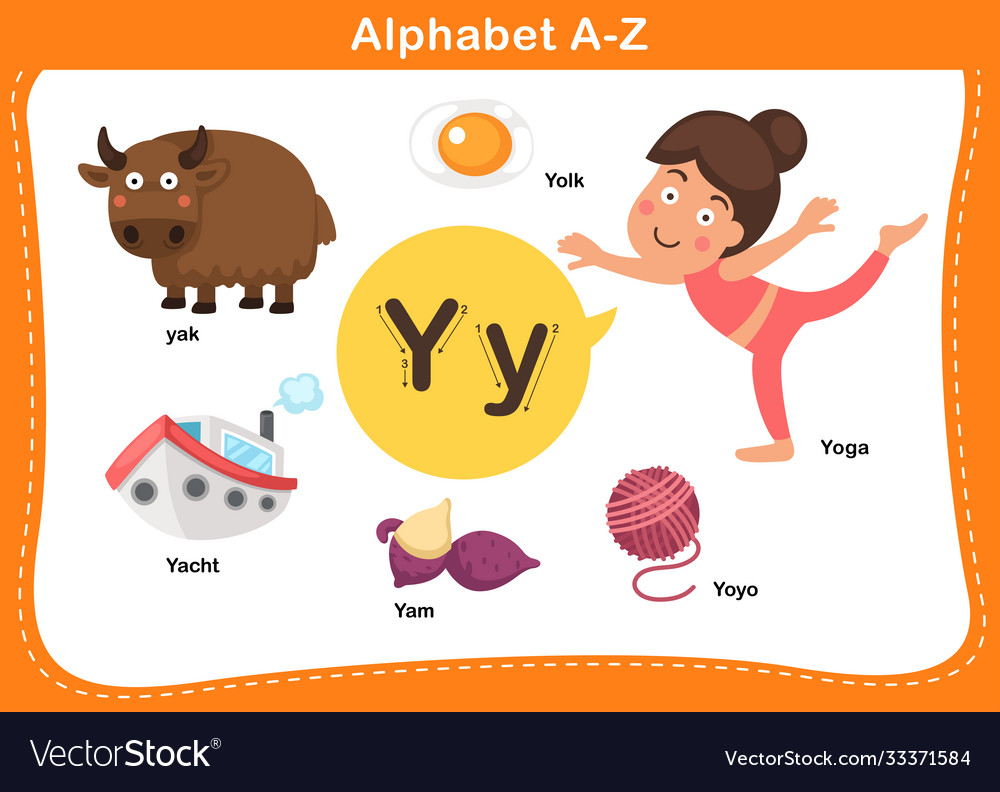 Alphabet Letter Y Royalty Free Vector Image VectorStock