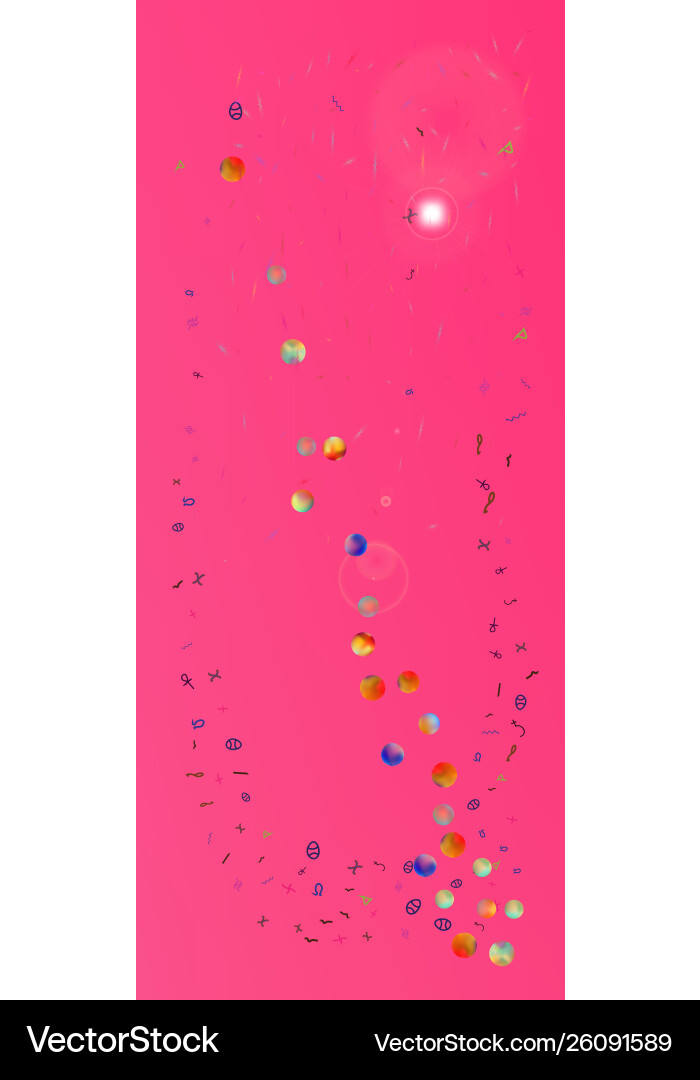 Professional abstract ultra wide space background Vector Image