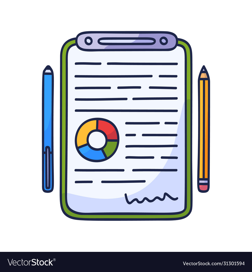 A Document With Diagram And Text Next To Which Vector Image a-document-with-diagram-and-text-next-to-which-vector-image