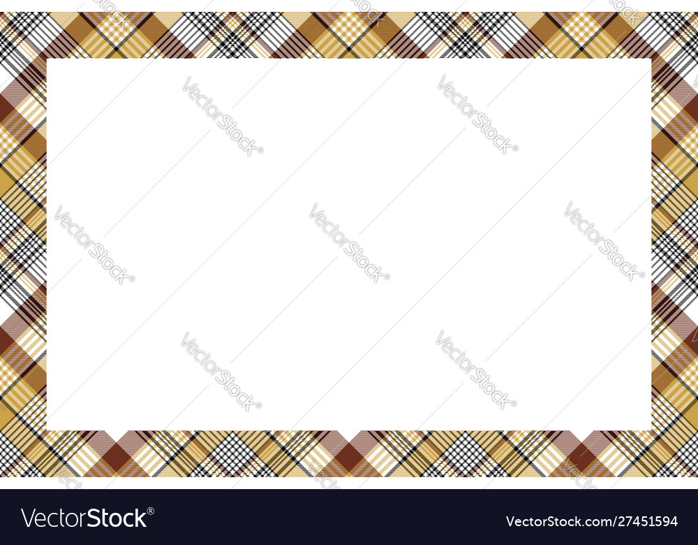 Rectangle borders and frames border pattern Vector Image