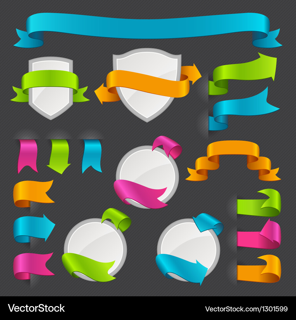 Set of labels and stickers Royalty Free Vector Image