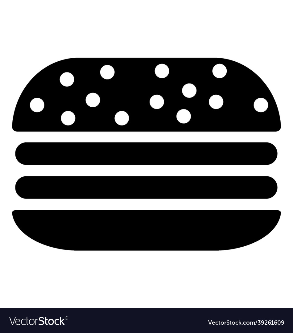 Burger Royalty Free Vector Image - VectorStock