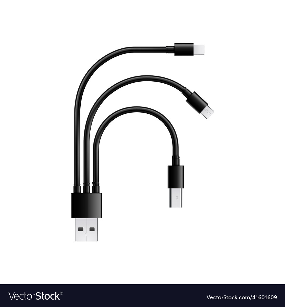 Multi plug adapter composition Royalty Free Vector Image