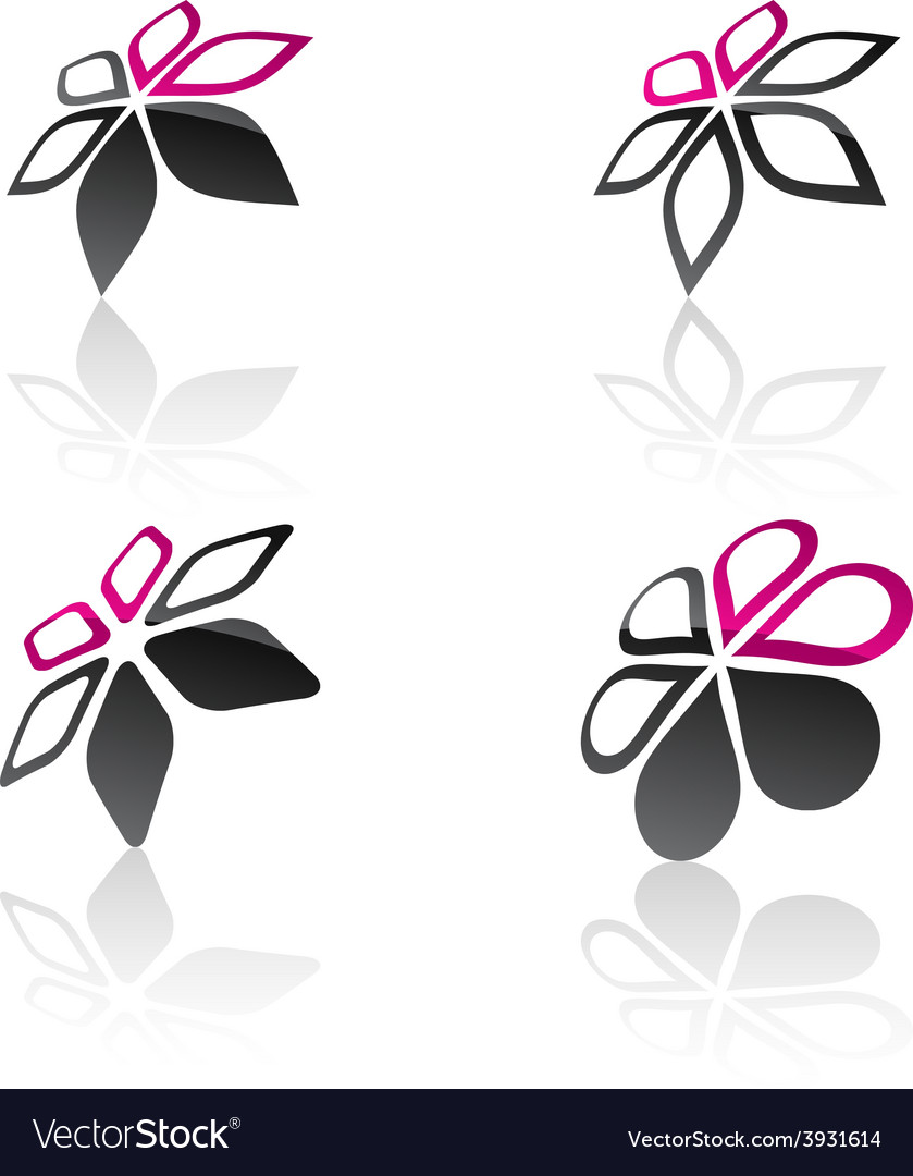 Abstract design elements Royalty Free Vector Image