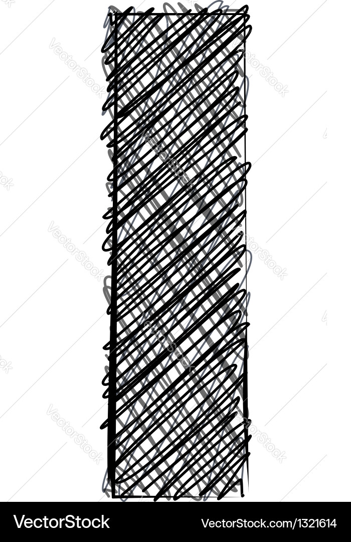 Hand drawn font Royalty Free Vector Image - VectorStock