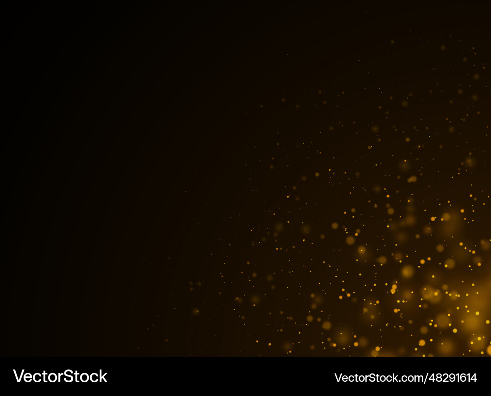 Sparkling magical dust particles Royalty Free Vector Image