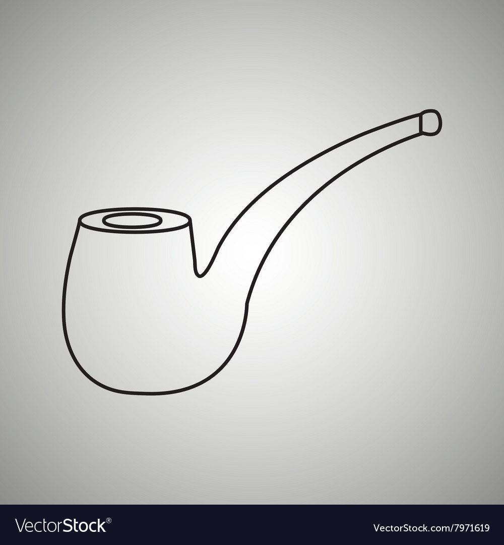 Pipe icon design Royalty Free Vector Image - VectorStock Pipe icon design Royalty Free Vector Image - VectorStock