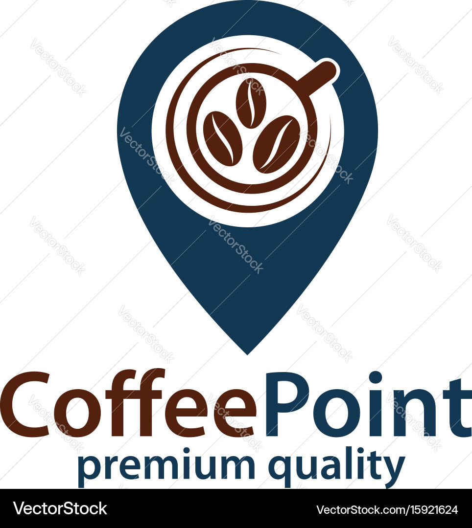 Coffee point icon Royalty Free Vector Image - VectorStock