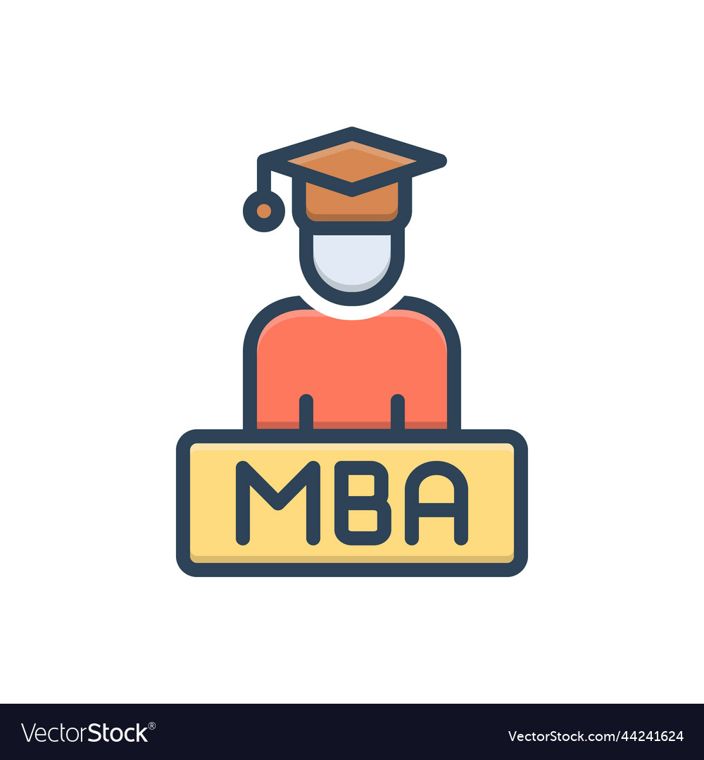 Mba Royalty Free Vector Image - VectorStock