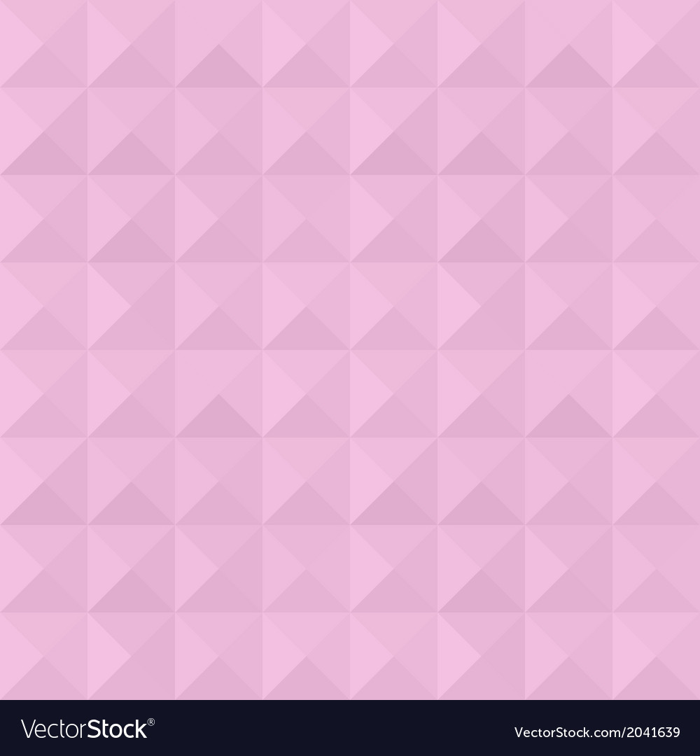 Pink triangle pattern Royalty Free Vector Image