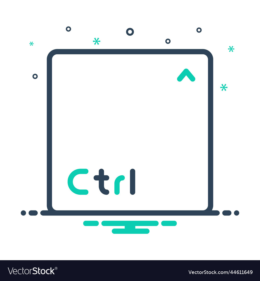 Ctrl Royalty Free Vector Image - VectorStock