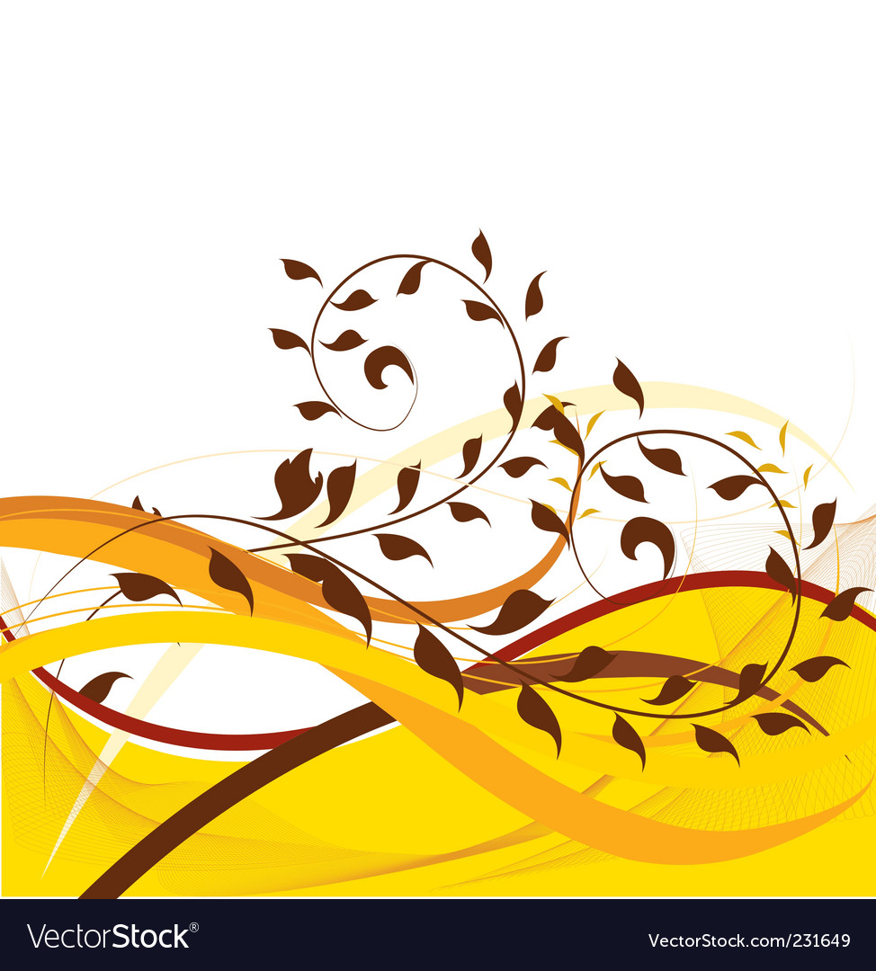 Nature border Royalty Free Vector Image - VectorStock