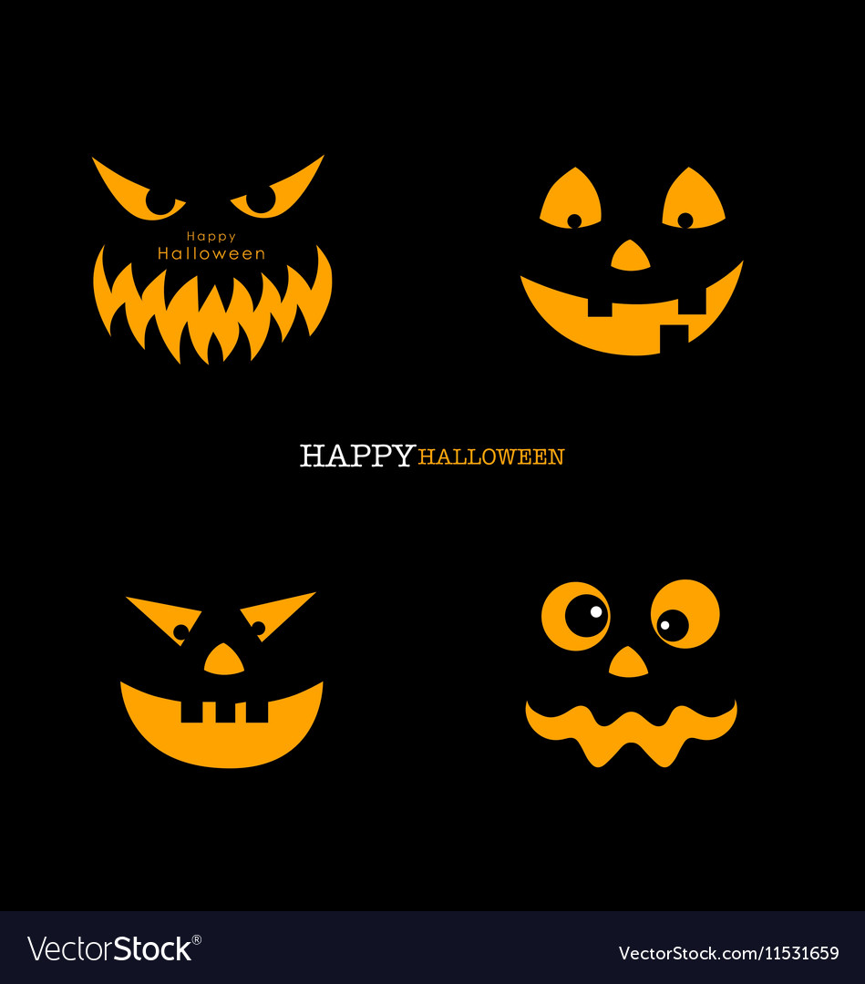 Happy halloween background with pumpkin Royalty Free Vector