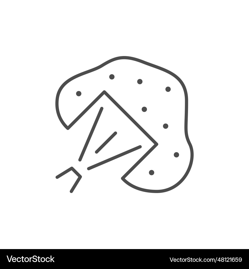 High pressure washing line icon Royalty Free Vector Image