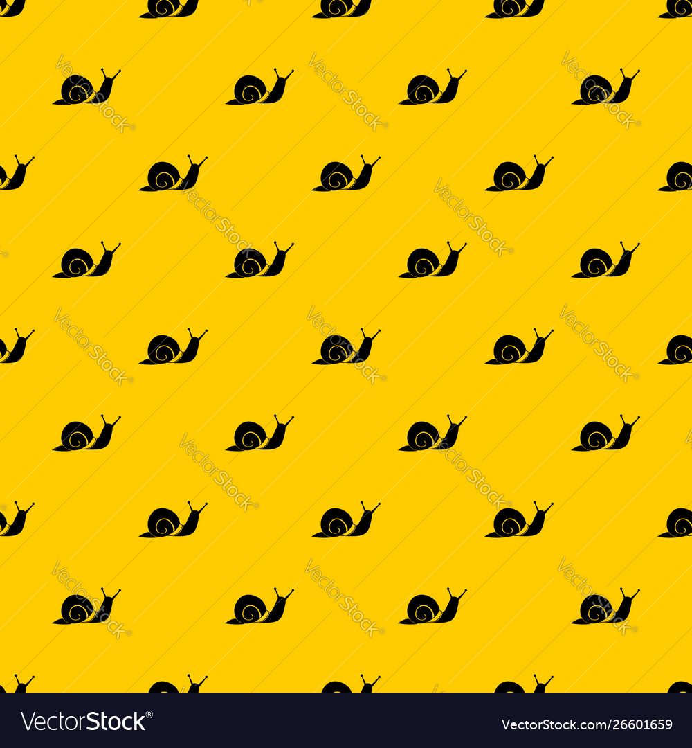 Snail pattern Royalty Free Vector Image - VectorStock