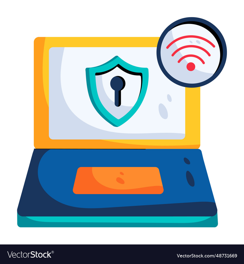 Internet security Royalty Free Vector Image - VectorStock