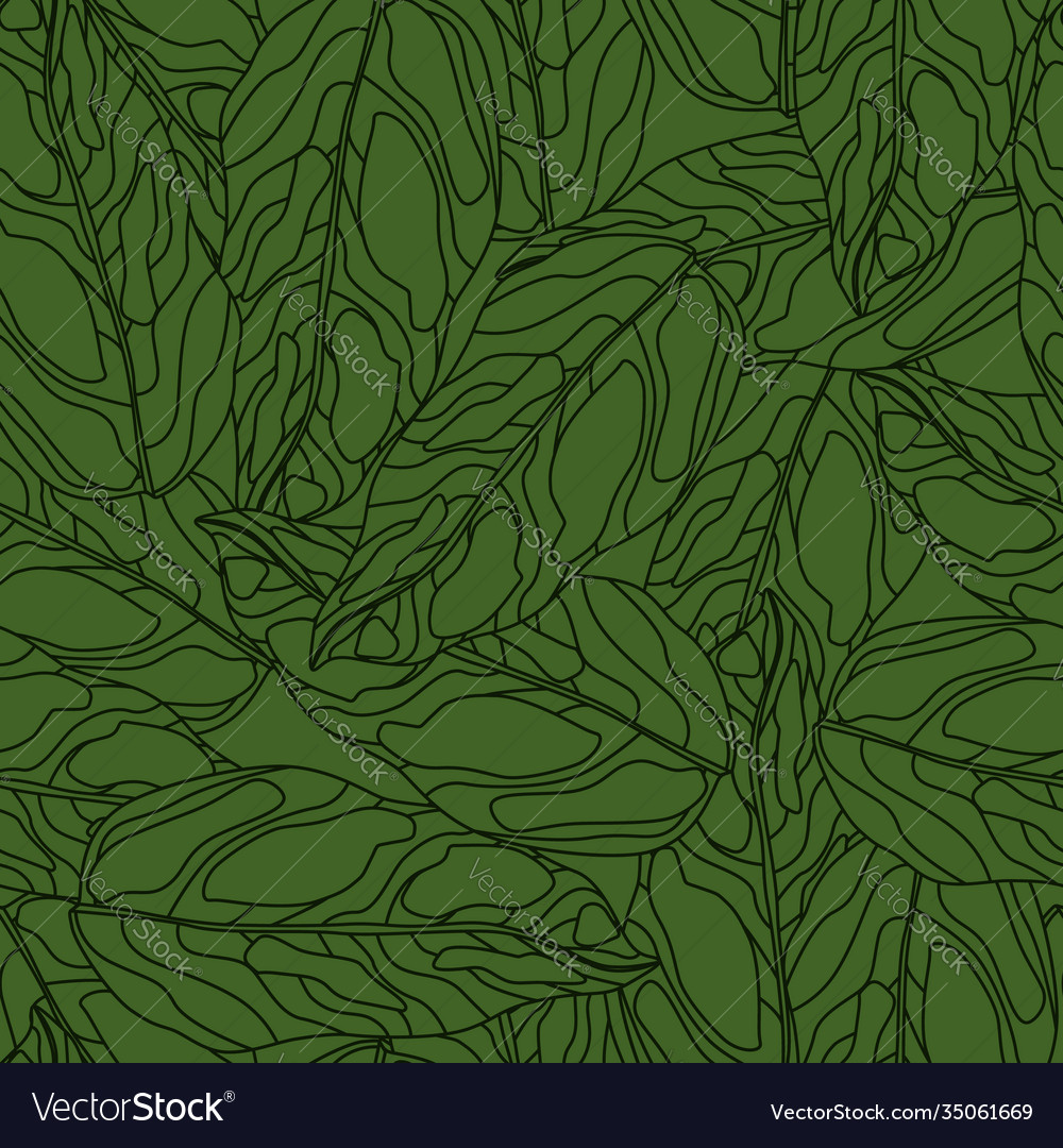 Random seamless doodle pattern with organic Vector Image