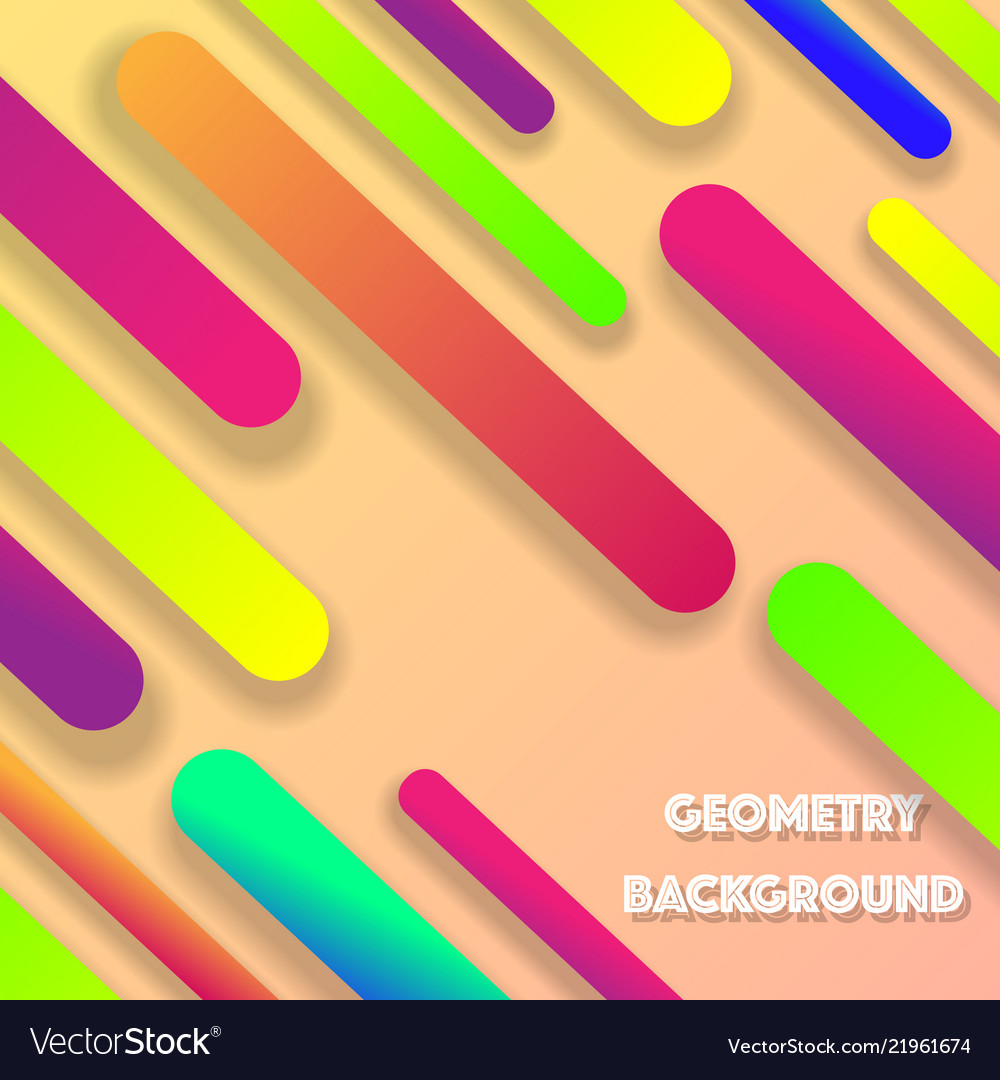 Abstract geometry background Royalty Free Vector Image