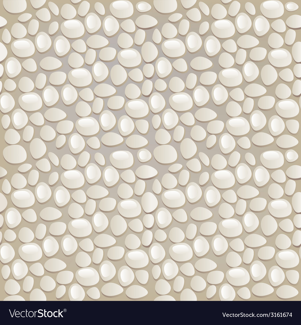 Gray pebble pattern Royalty Free Vector Image - VectorStock