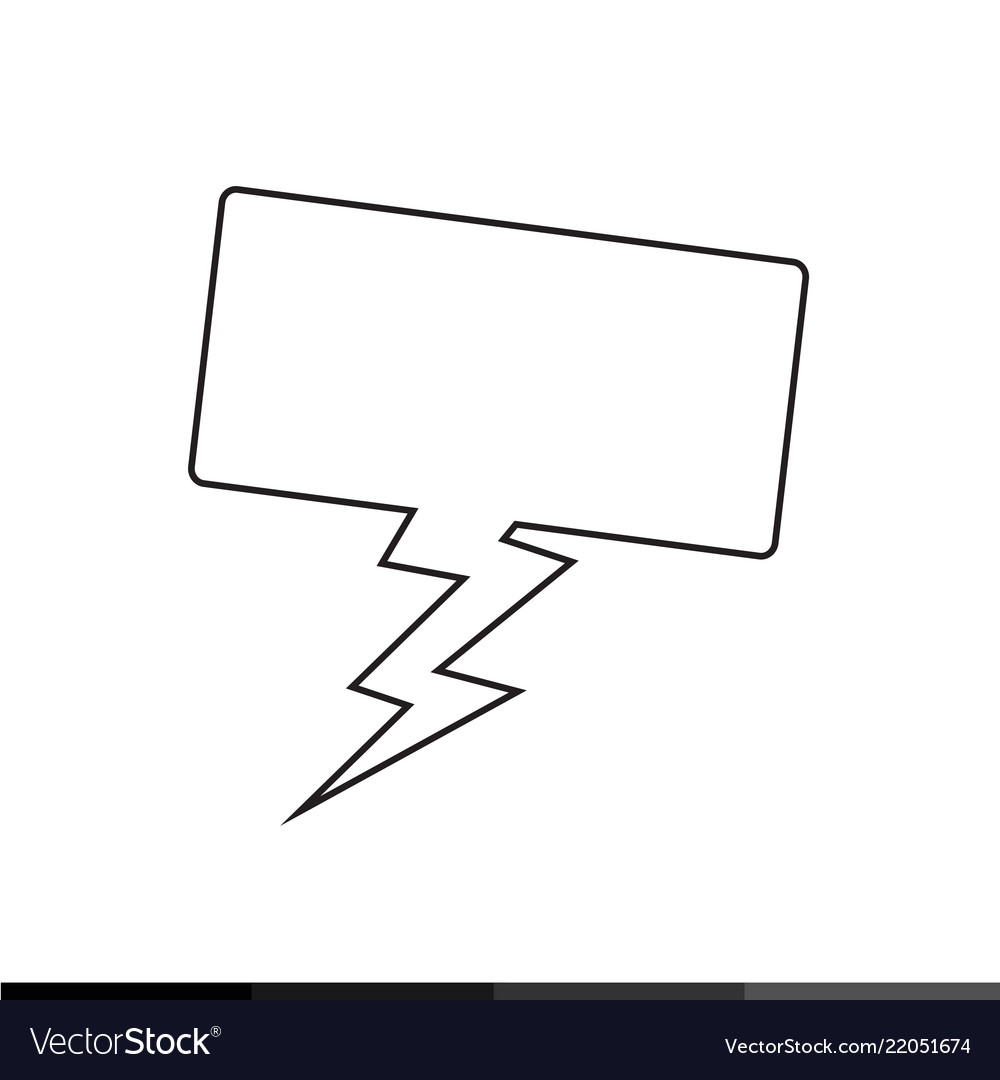 Speech bubble icon design Royalty Free Vector Image