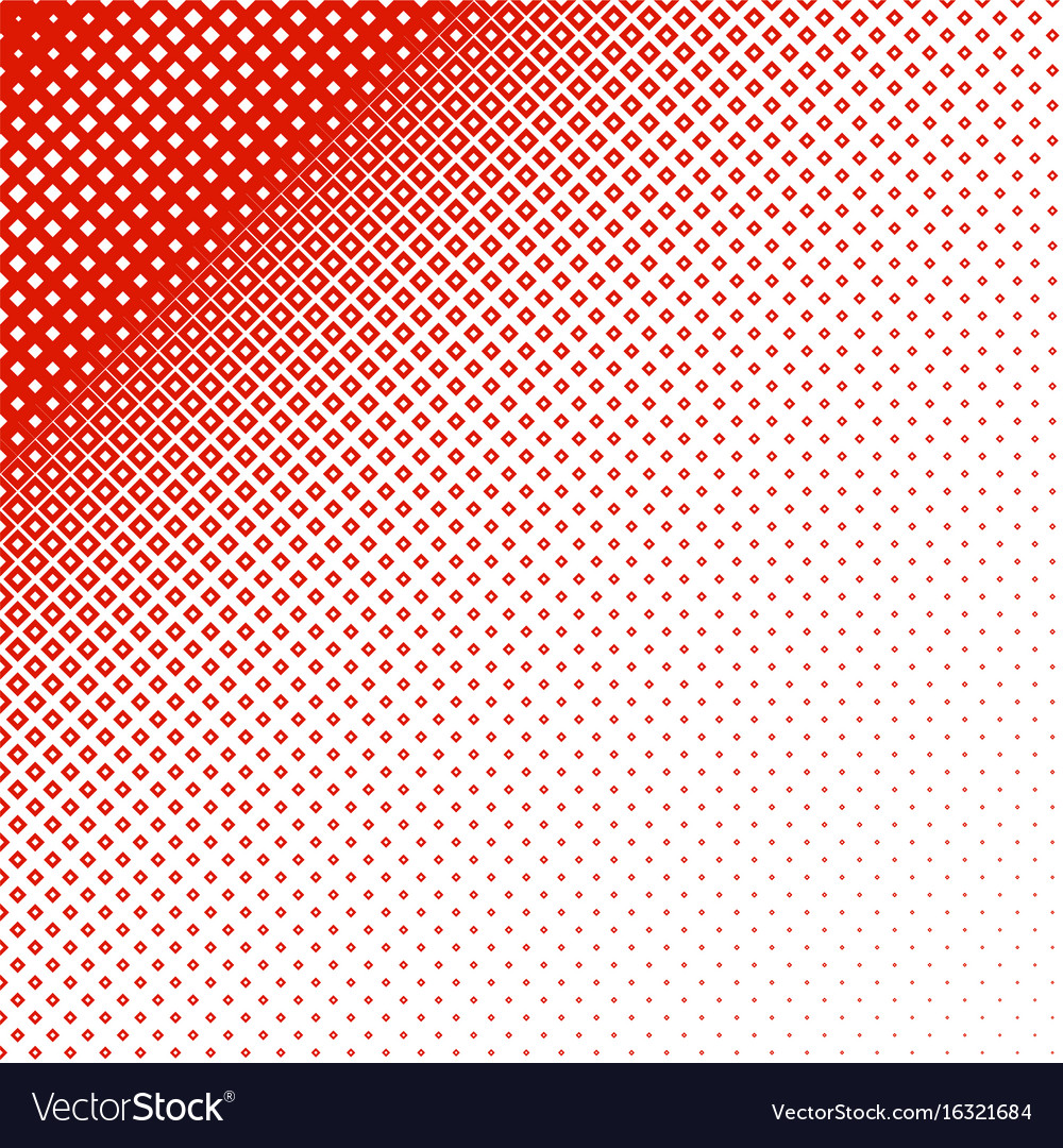 Halftone square pattern background - design Vector Image