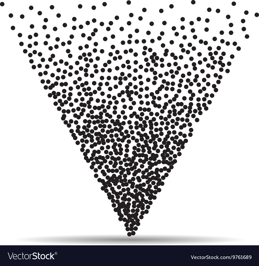 Dots pattern modern stylish texture Royalty Free Vector