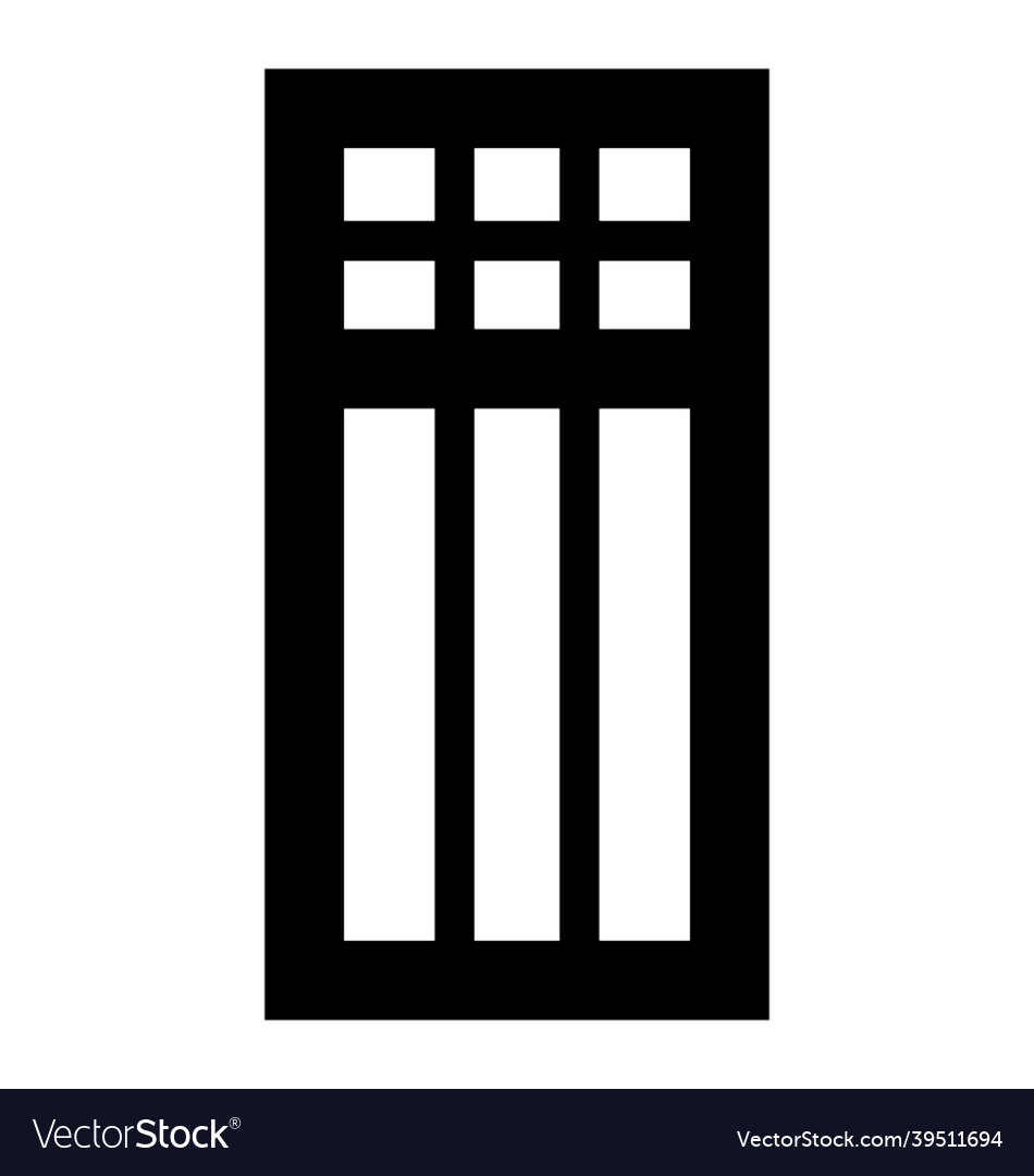 Window shutter Royalty Free Vector Image - VectorStock