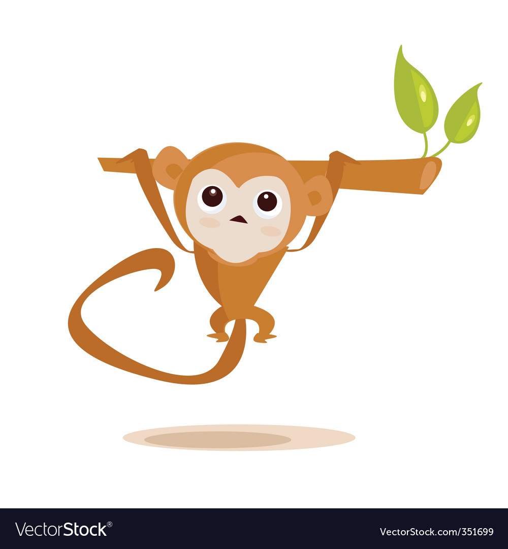 Monkey Royalty Free Vector Image - VectorStock