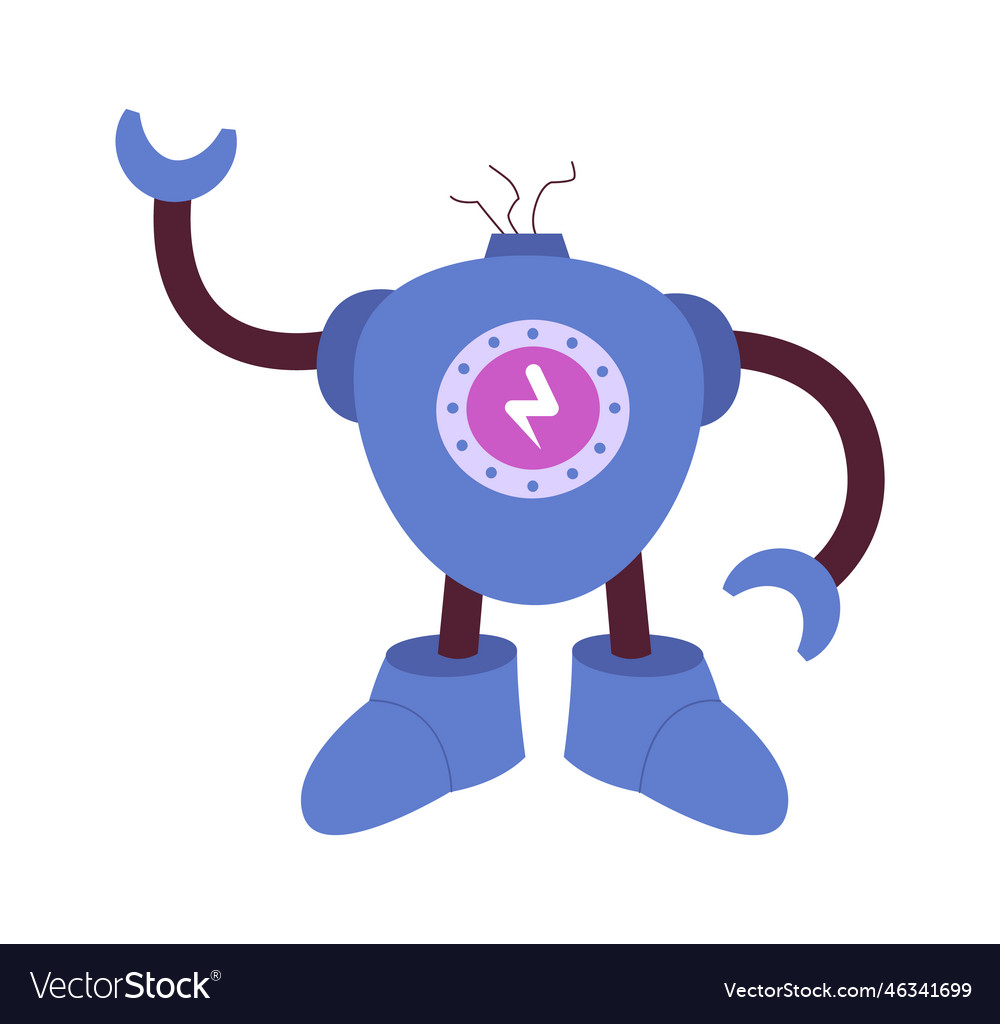 Robot automated cyborg artificial intelligence Vector Image Robot automated cyborg artificial intelligence Vector Image