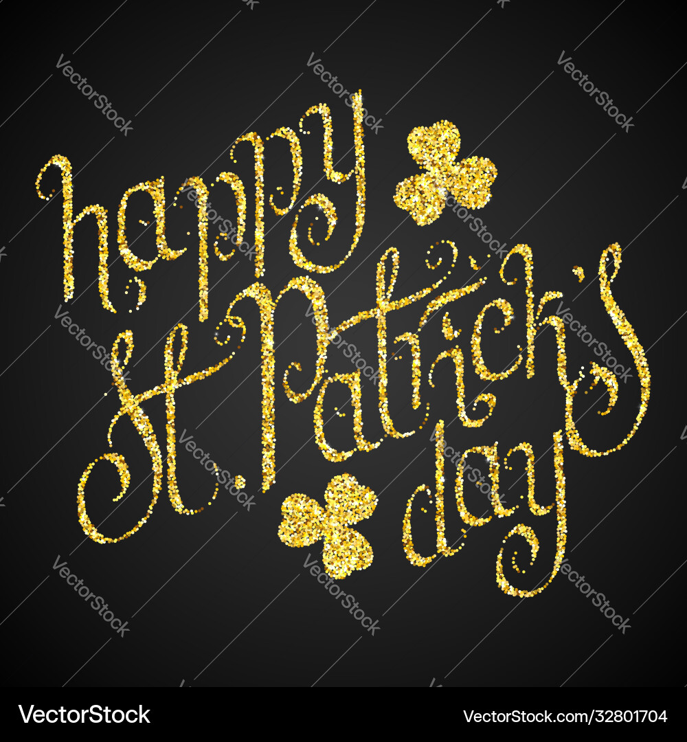 Happy stpatricks day Royalty Free Vector Image