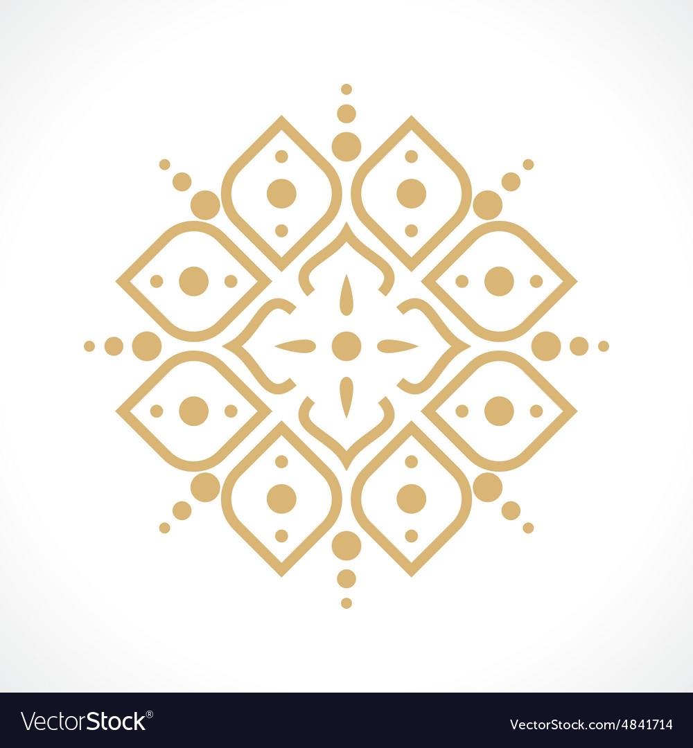 Arabic pattern Royalty Free Vector Image - VectorStock