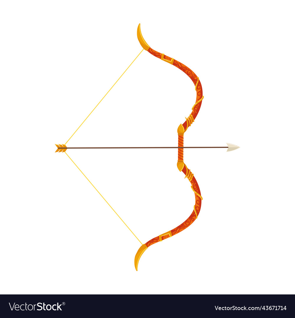 Bow and arrow Royalty Free Vector Image - VectorStock