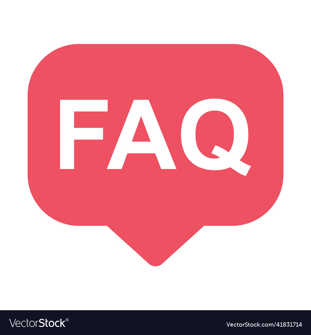 Faq frequently asked questions icon information Vector Image Faq frequently asked questions icon information Vector Image